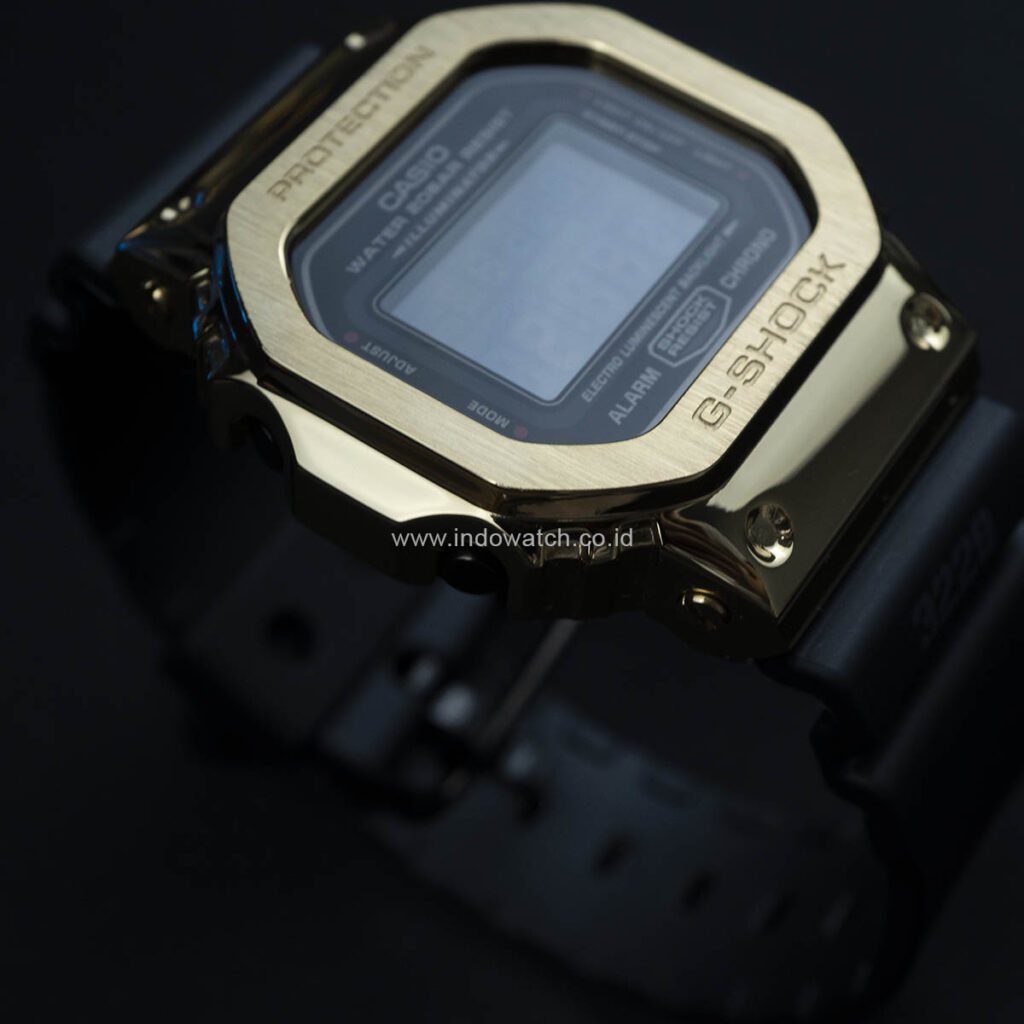 BEZEL ONLY GOLD – G-Shock DW-5600 METAL BEZEL – indowatch.co.id