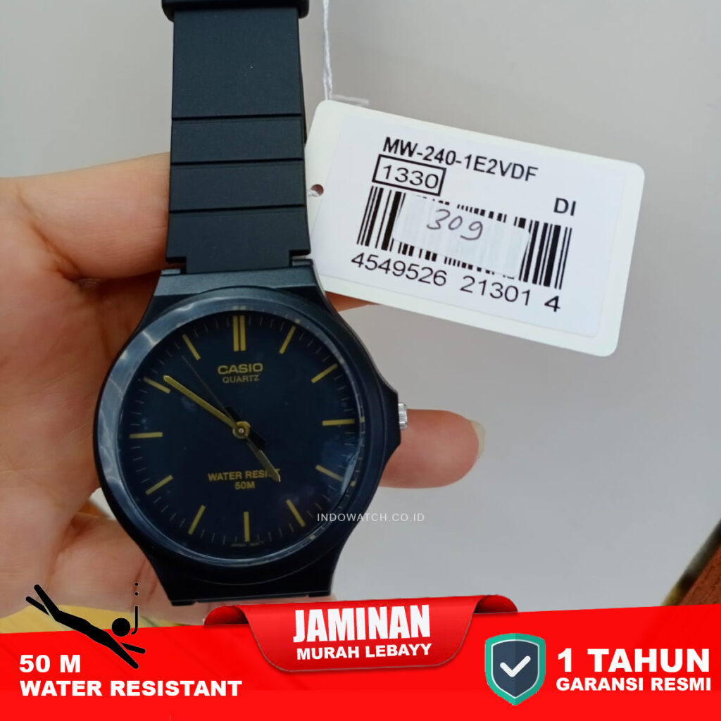 Casio MW-240-1E2V jam tangan full analog – indowatch.co.id